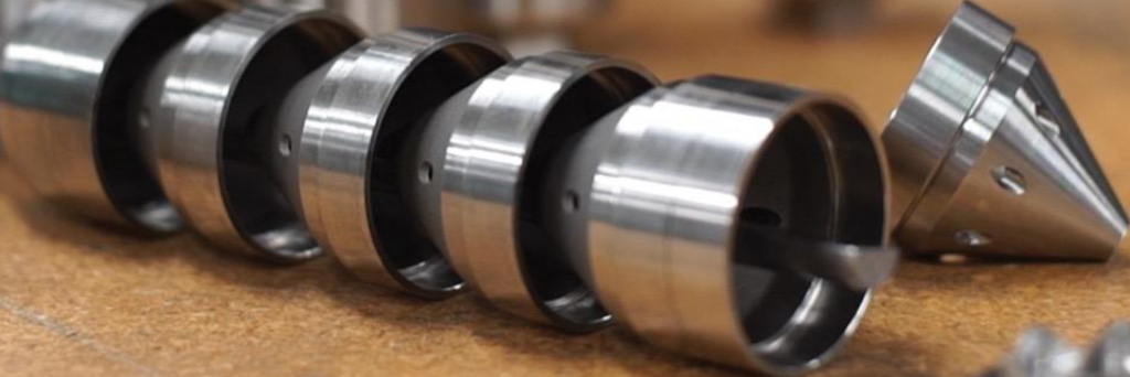 Titanium Suppressor Baffles | Manufacturing | Praxis Technology